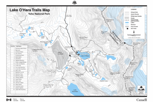 Lake O’Hara - Yoho National Park • MB Guiding