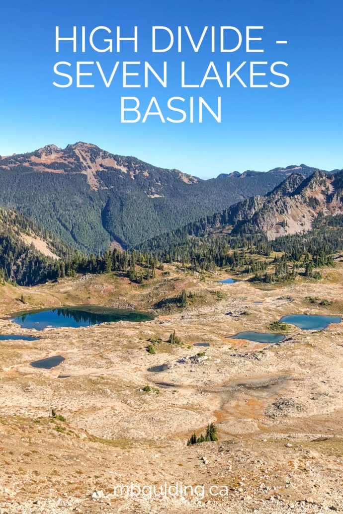 High Divide - Seven Lakes Basin - Olympic National Park • MB Guiding